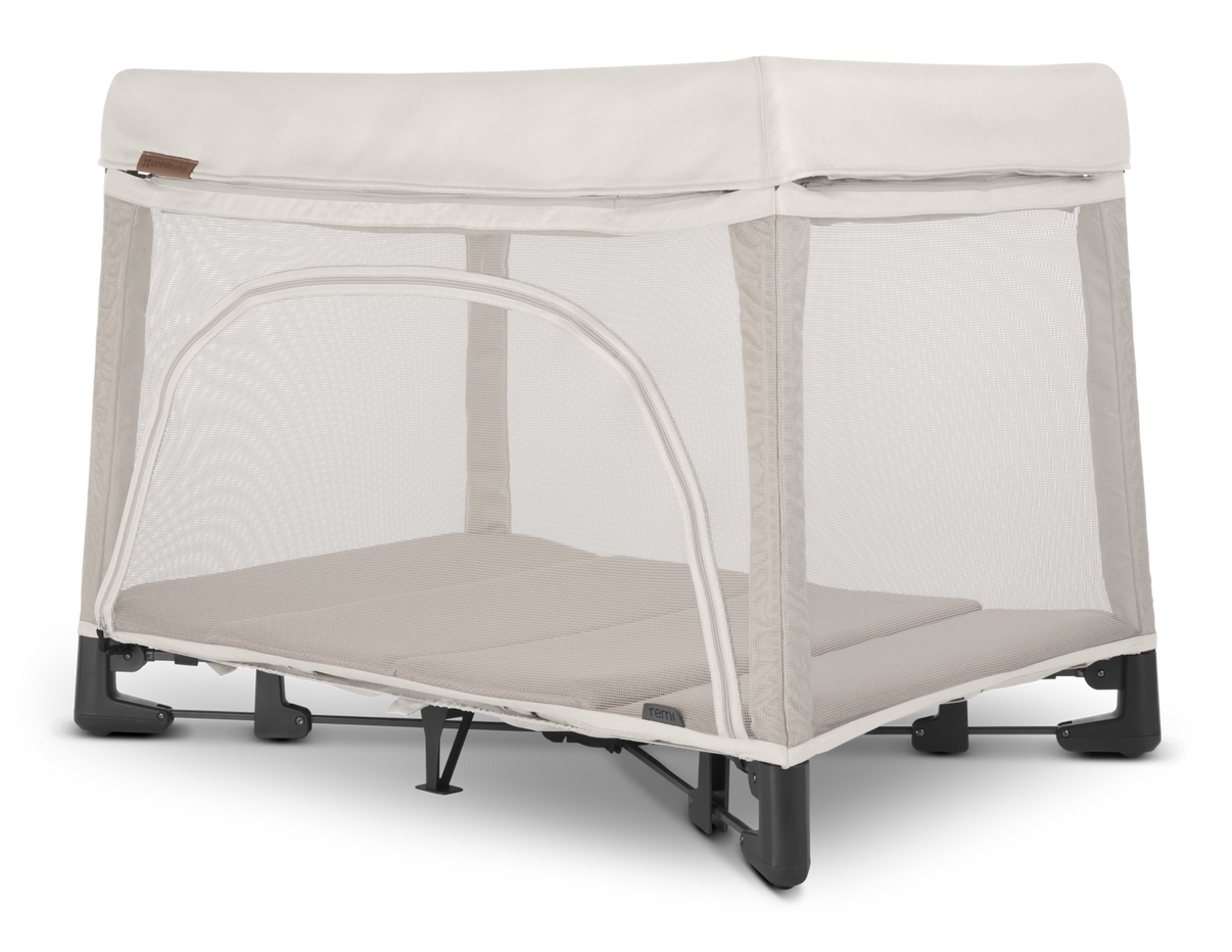 UPPAbaby Remi Travel Portacot - Charlie (Sand Melange) – Hatch Baby & Child